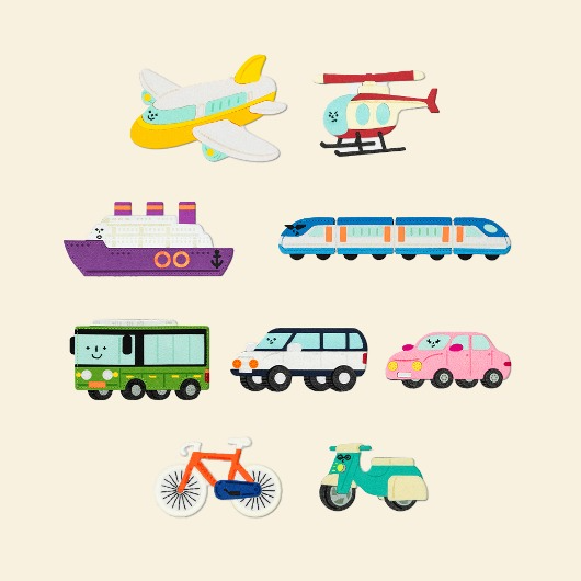Transportation Felt Collection – dchoi09